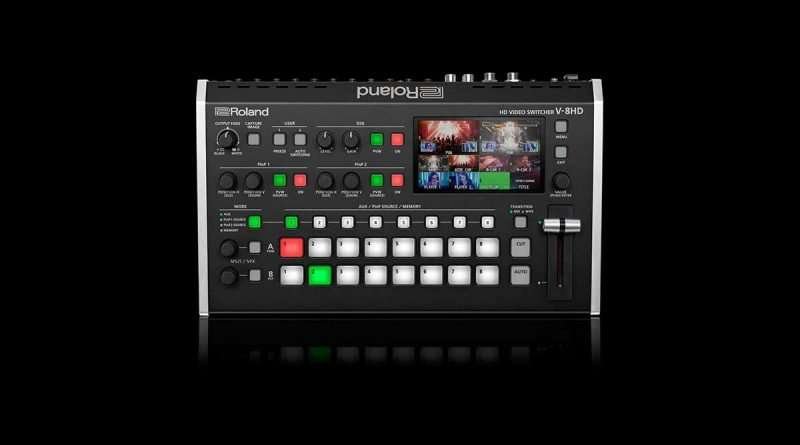 Roland V-8HD Video Switcher Features 8 HDMI Inputs - Isolapse